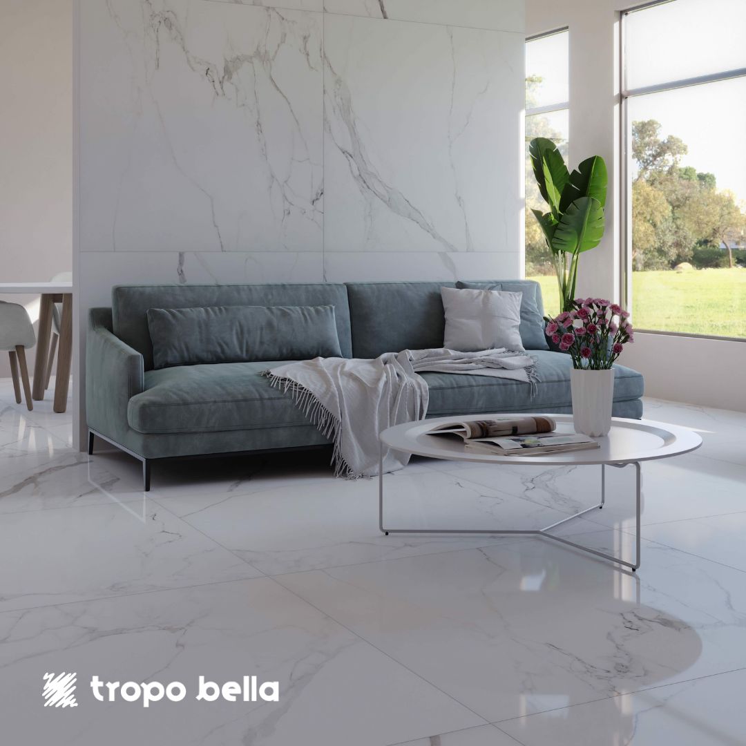 PORCELANATO CARRARA POL 120X120 DECORTILES – Tropo Bella