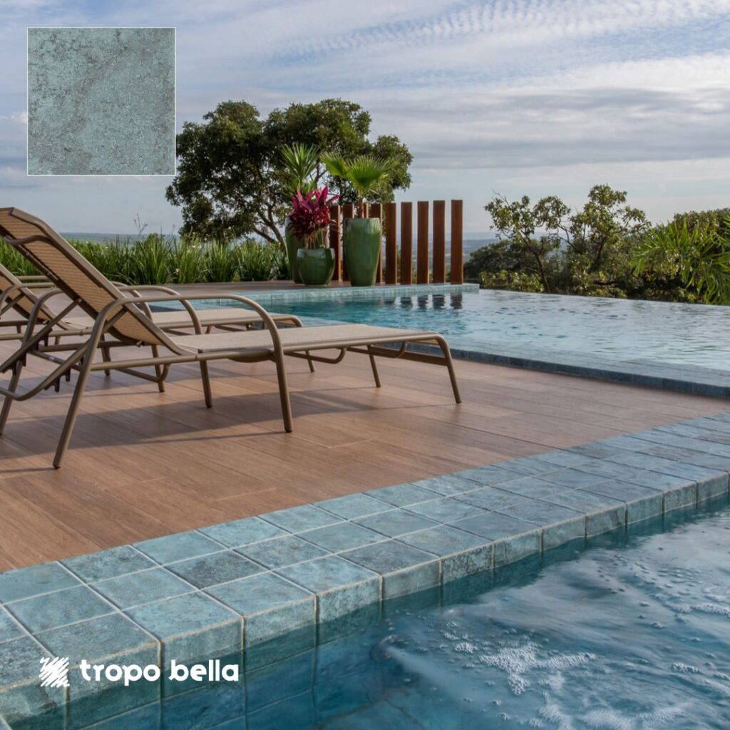 REVESTIMENTO ATOL TURQUESA MA 15,5X15,5 DECORTILES - Tropo Bella