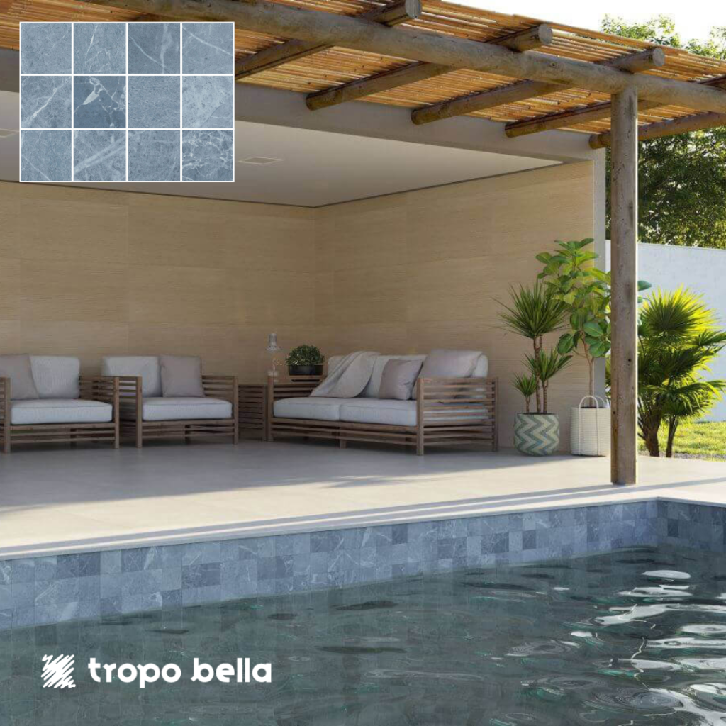 REVESTIMENTO ATOL TURQUESA MA 15,5X15,5 DECORTILES - Tropo Bella